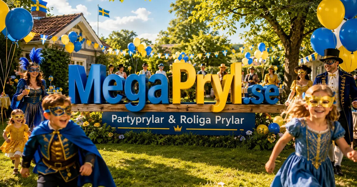 MegaPryl.se – Partyprylar & Roliga Prylar Online